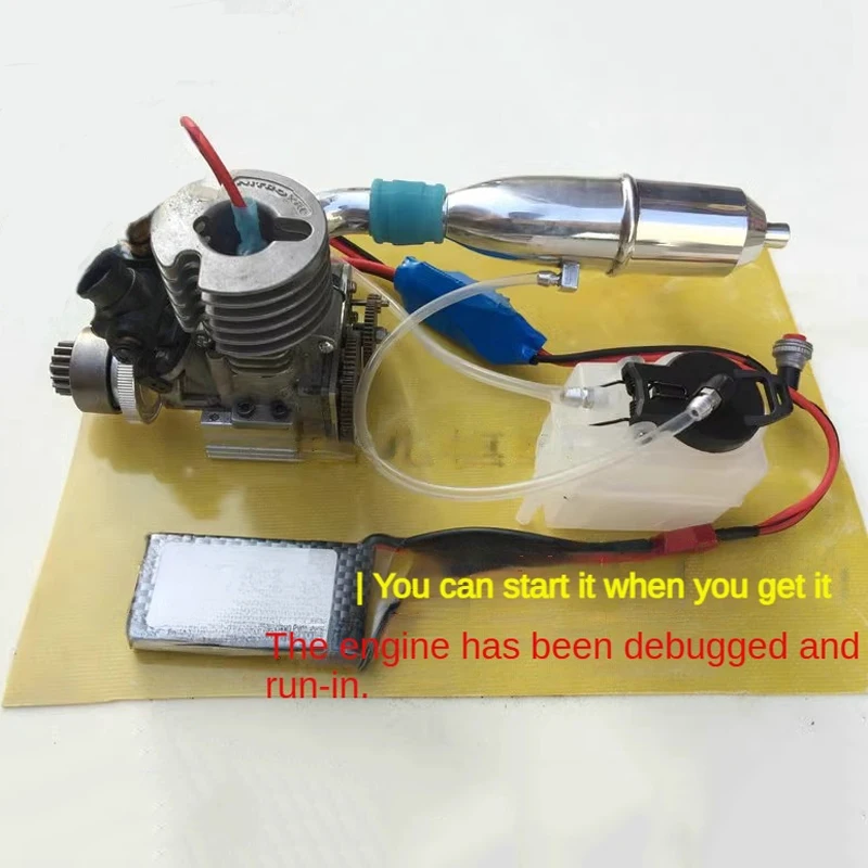 15-level-Oil-powered-Methanol-Engine-Aircraft-Model-Engine-Metal-Model ...