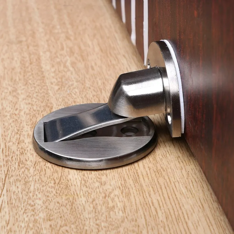 304 Stainless Steel Doorstop Furniture Hardware - Magnetic Door Stops ...