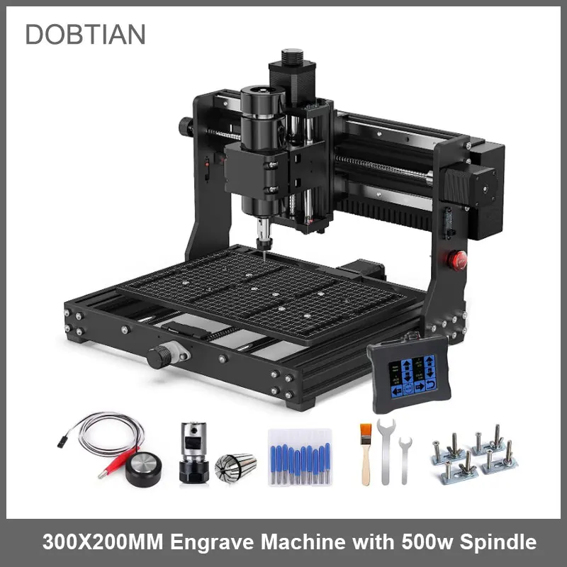 M-quina-enrutadora-CNC-3020Plus-m-quina-de-grabado-de-madera-de-500W ...