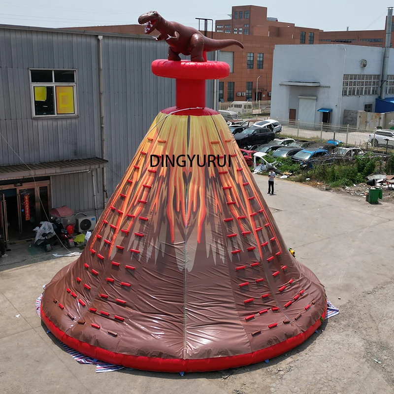 Large outdoor free moving inflatable climbing rock wall toy Free safety ...