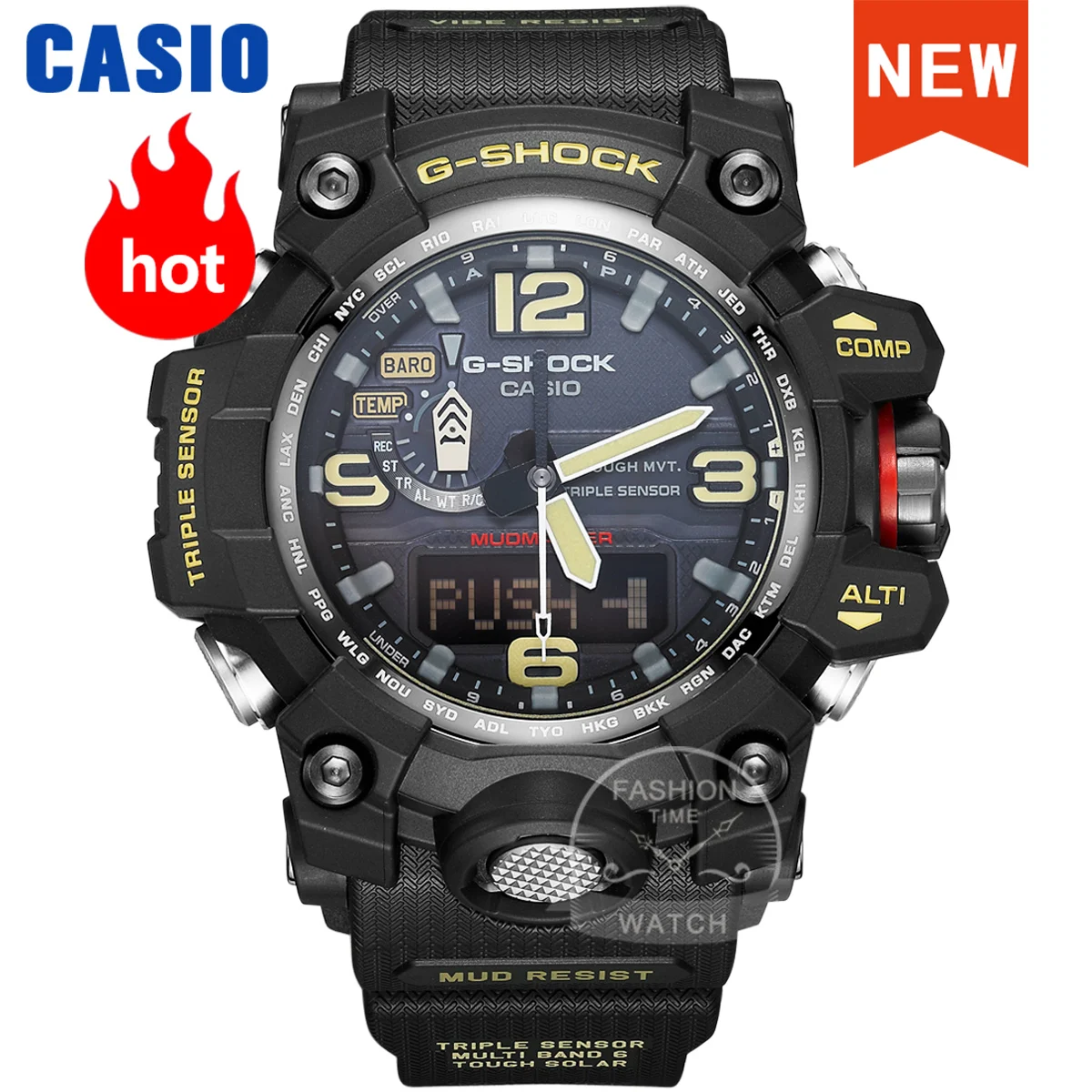 Casio Watch men G SHOCK top brand Carbon fiber waterproof dustproof mud ...