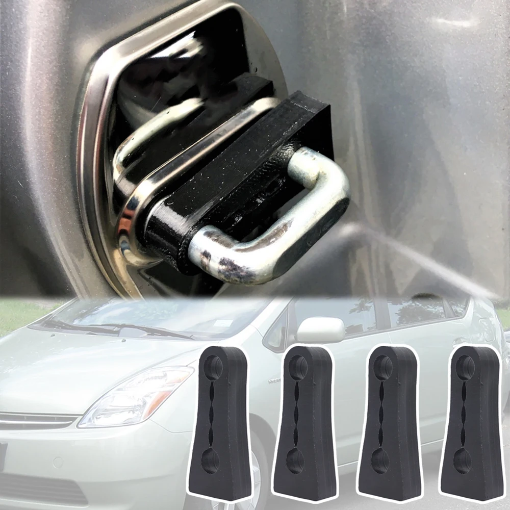 Car Sound Deadener Damper Door Lock Buffer Deadening Damping For Toyota ...