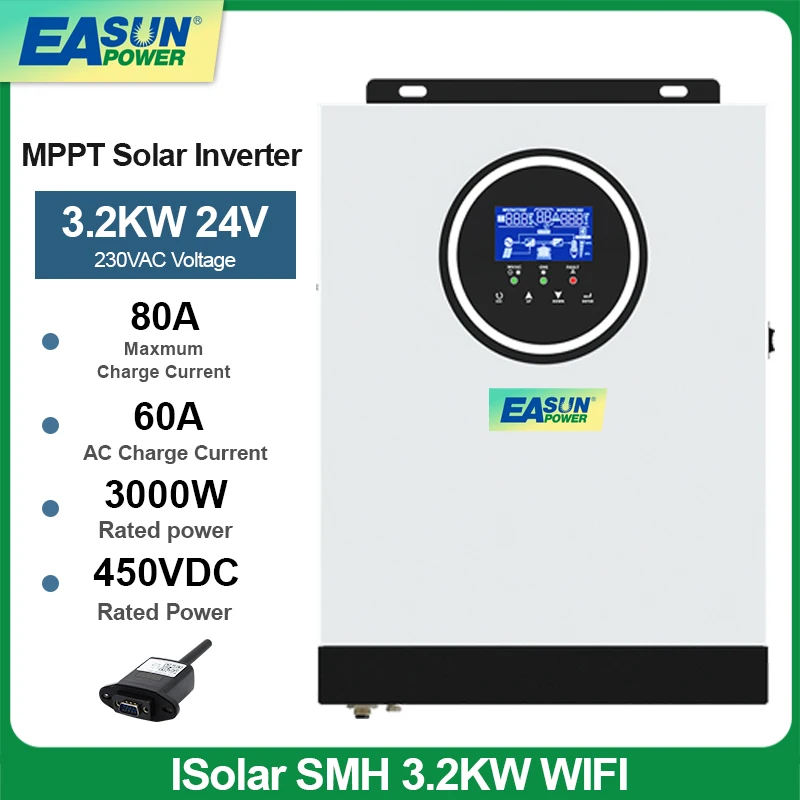 Easun-Hybrid-Solar-Inverter-24V-3-2KW-Pure-Sine-Wave-Inverter-Off-Grid ...