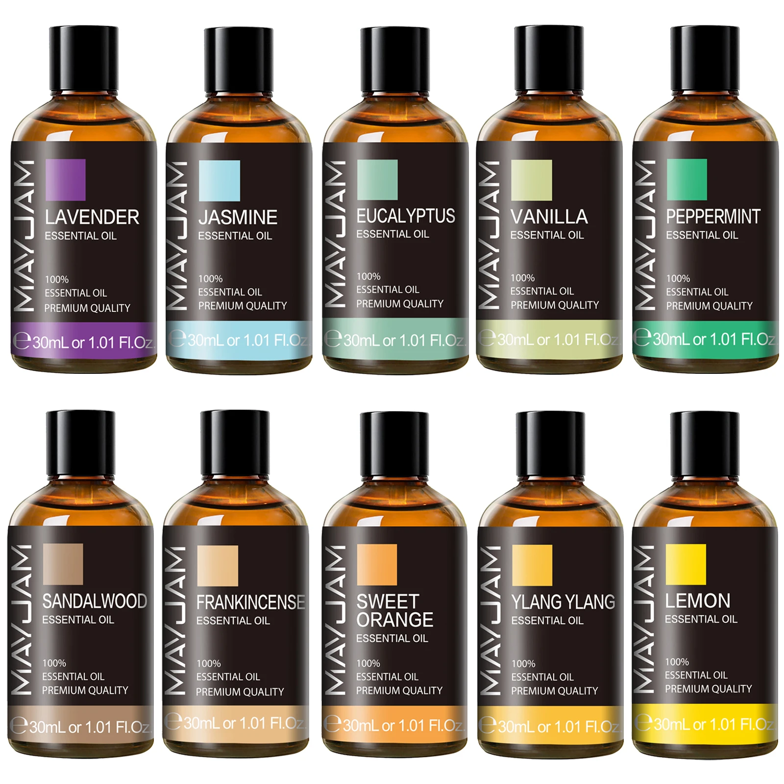 MAYJAM-30ml-with-Dropper-Natural-Plant-Essential-Oil-For-Diffuser ...