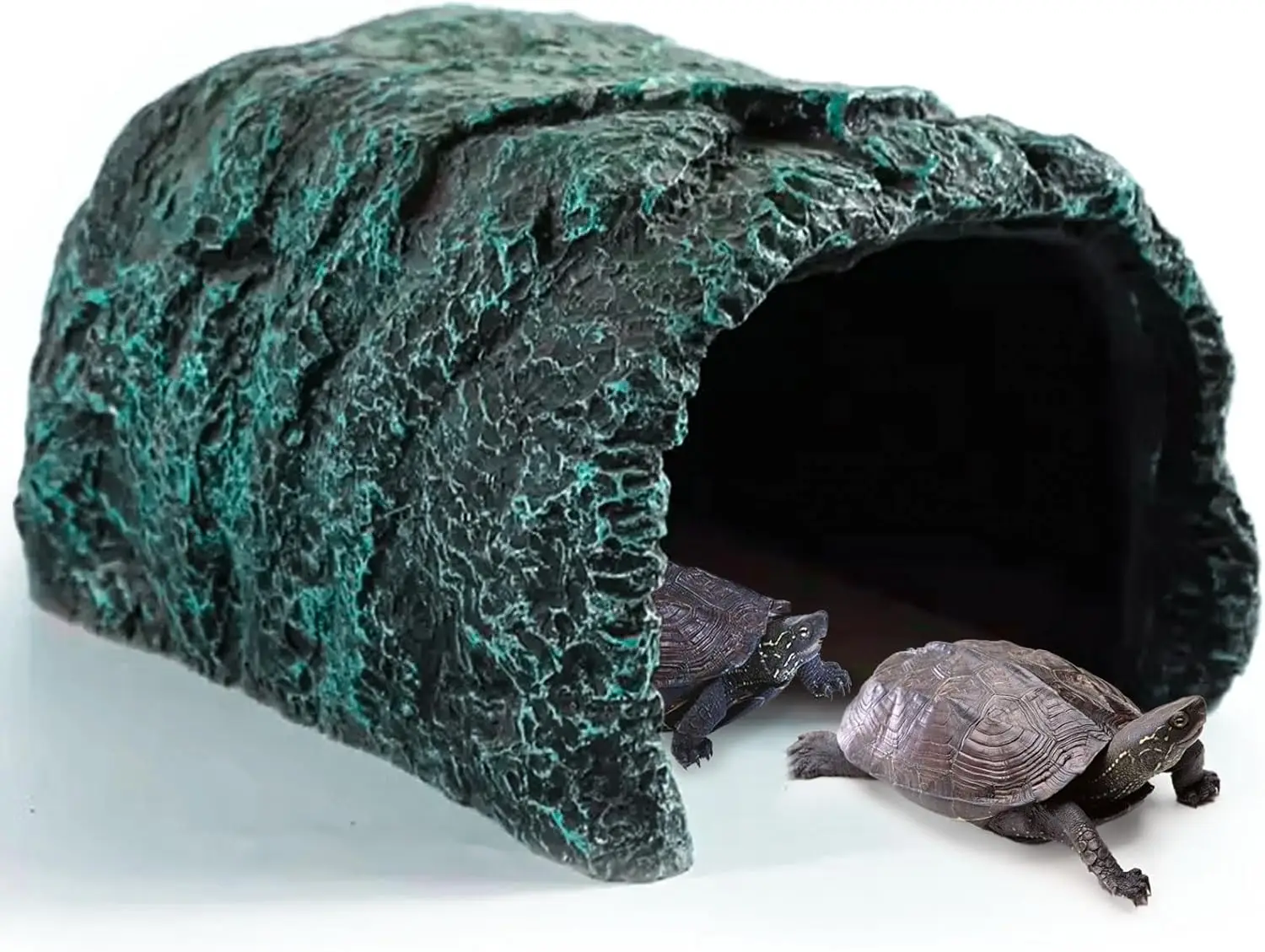 Large Reptile Hideout Tortoise Hide Bearded Dragon Hideout Cave Shelter ...