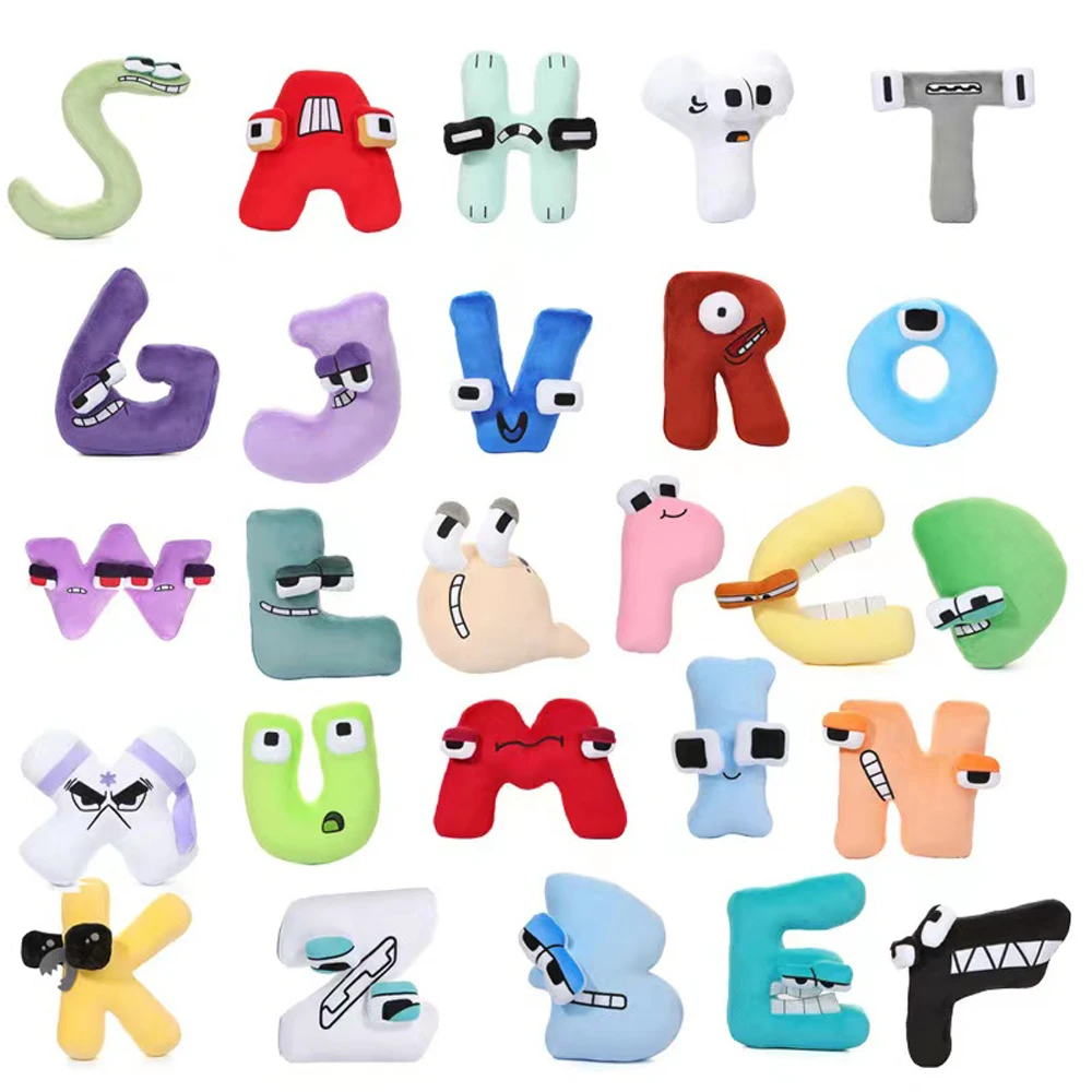 Alphabet Lore Plush Plush Doll | Lore Alphabet Stuffed Animals - 26 ...