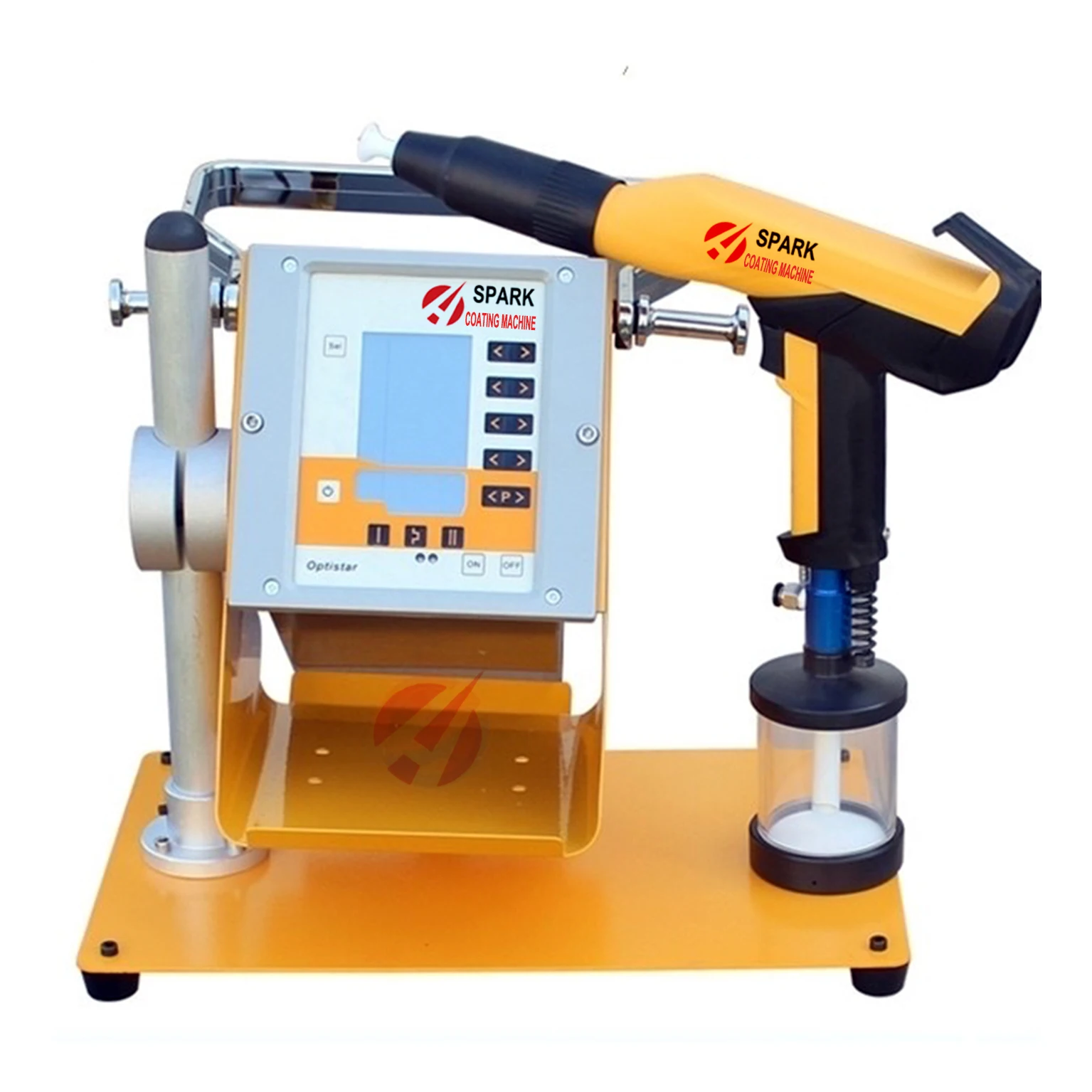 Lab Gun powder coating system electrostatic spray gun for powder ...