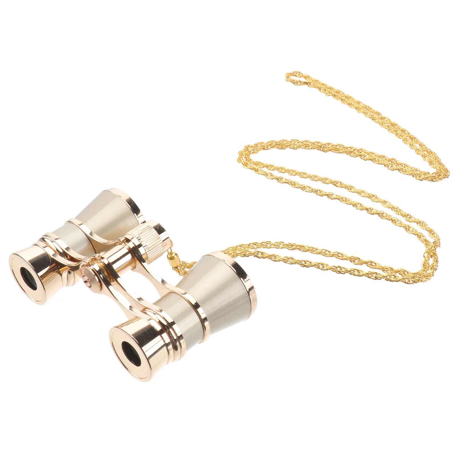3X25-Opera-Glasses-Metal-Body-with-Chain-Handle-Optical-Lens-Theater ...