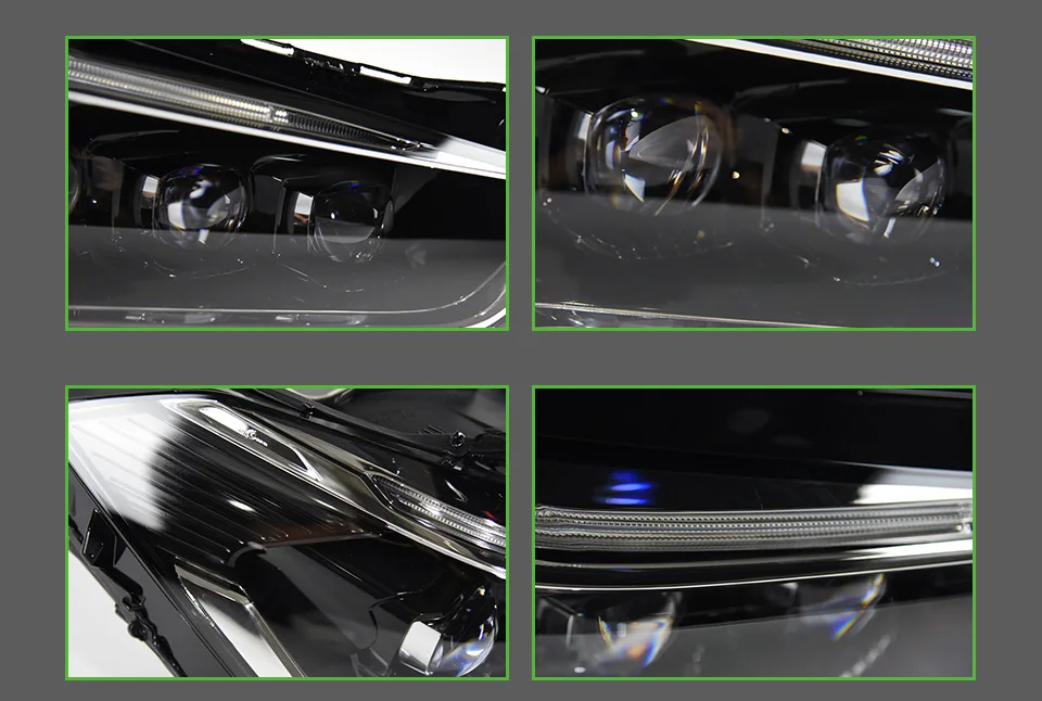 Car Lights for BMW X1 LED Headlight Porjector Lens 2017-2020 F48 F49 ...