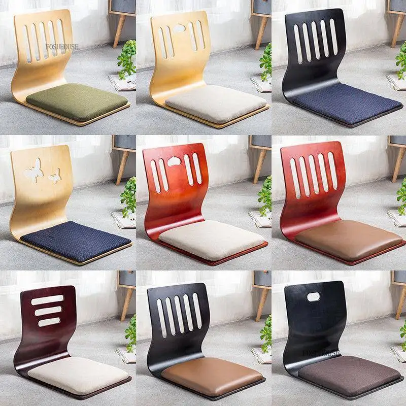 Tatami Chair for Bedroom Bench Balcony Homestay Lazy Legless Bench ...