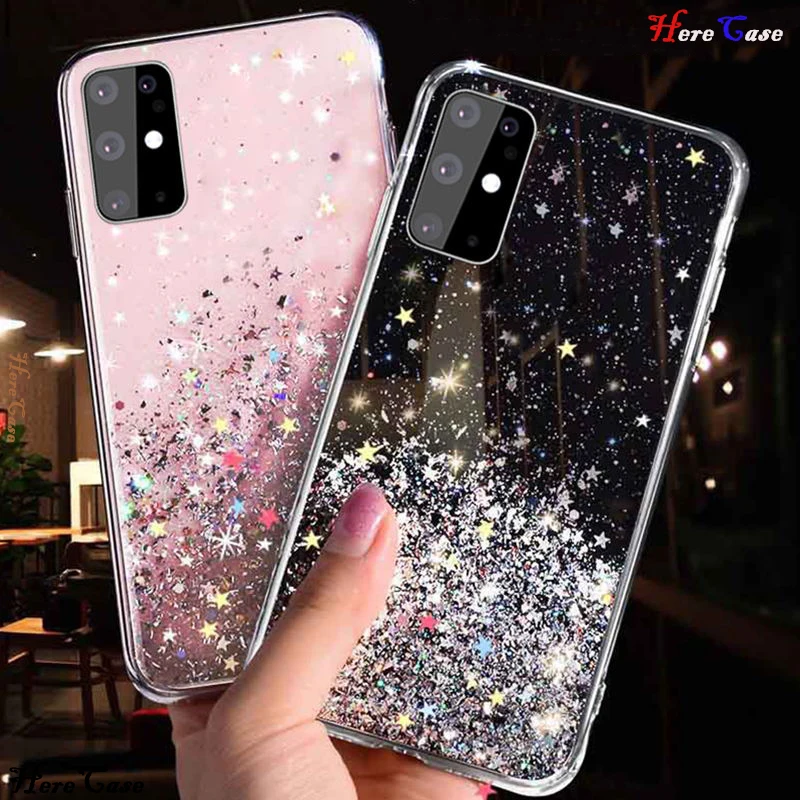 Luxury Gold Plating Crystal Soft TPU Case For Samsung Galaxy 10 Plus ...