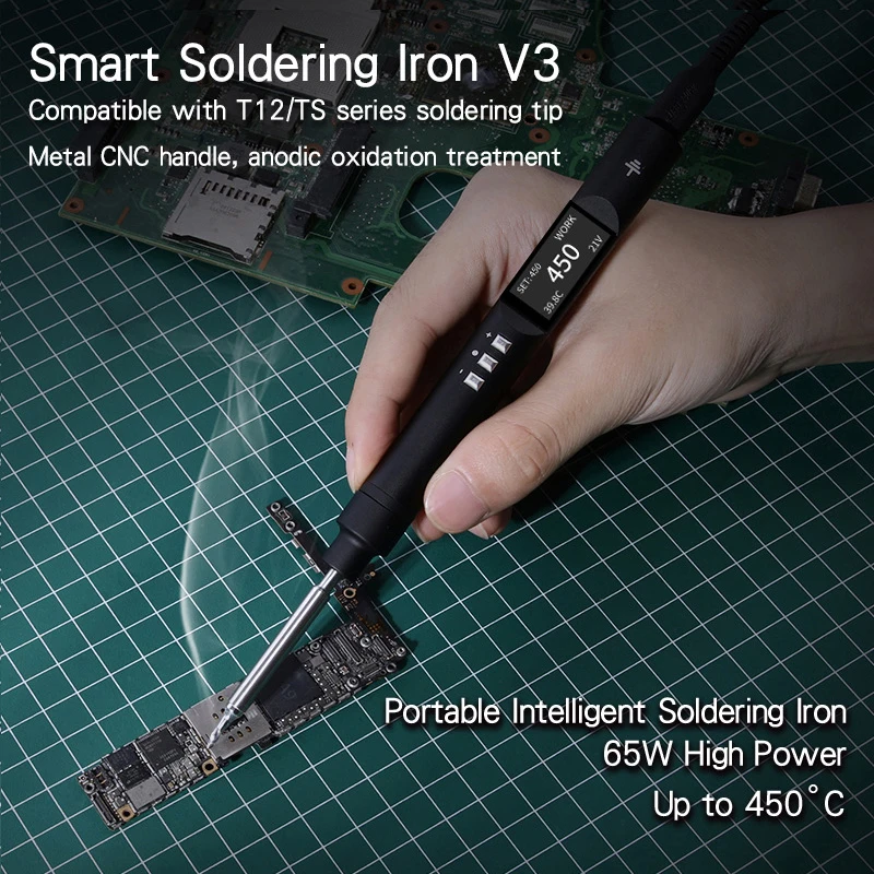 Pts200 Smart Soldering Iron | PTS200 Smart Soldering Iron 100W max ...
