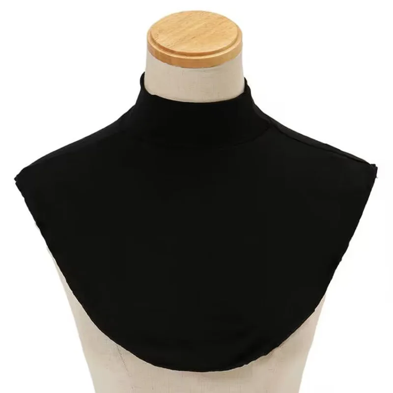 Simple-Dickey-Fake-False-Collars-Womens-Modal-Half-Collar-Fashion-Solid ...