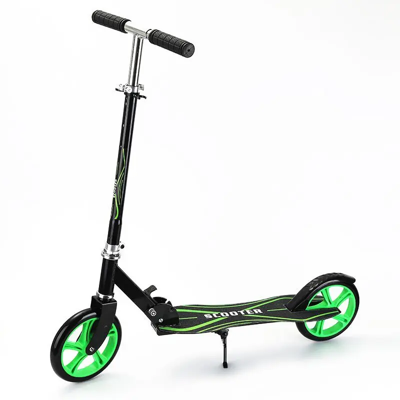 City-Adjustable-All-Iron-Body-T-Style-Kids-Scooter-Children-Kick ...
