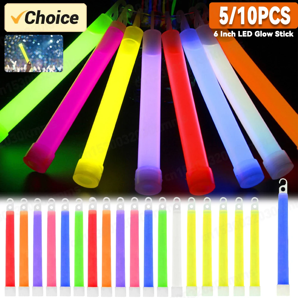 1-10PCS-Military-Glow-Light-Sticks-Waterproof-Concert-Party-Light-Stick ...