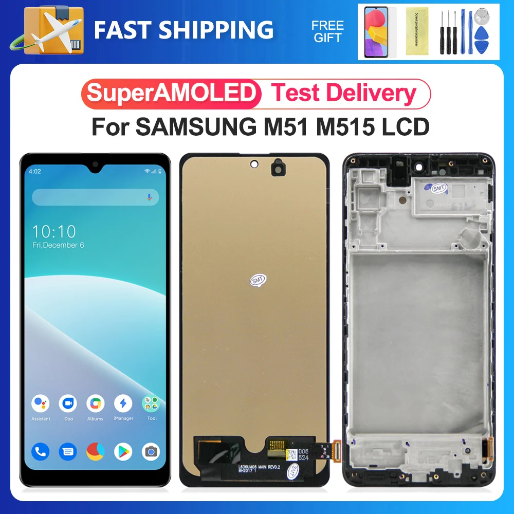 M51-For-Samsung-6-7-For-AMOLED-M515-M515F-M515F-DSN-LCD-Display-Touch ...