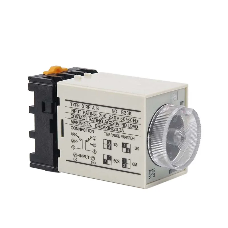 Power Delay Timer Relay 220v | Ac 220v Delay Power Timer | Time Relay ...