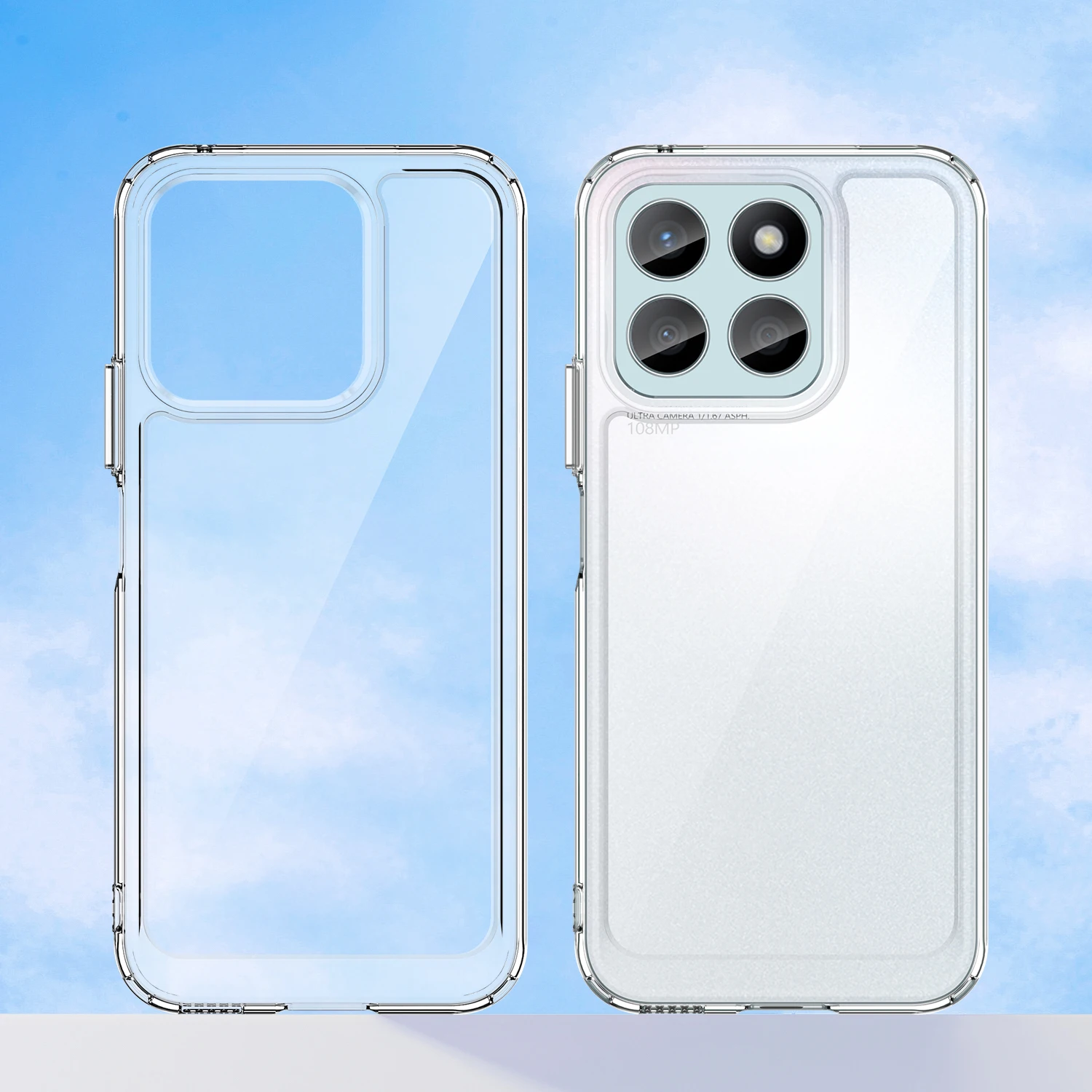 Clear-Acrylic-Case-for-Huawei-Honor-X8b-X8-b-X-8b-Luxury-Silicone ...