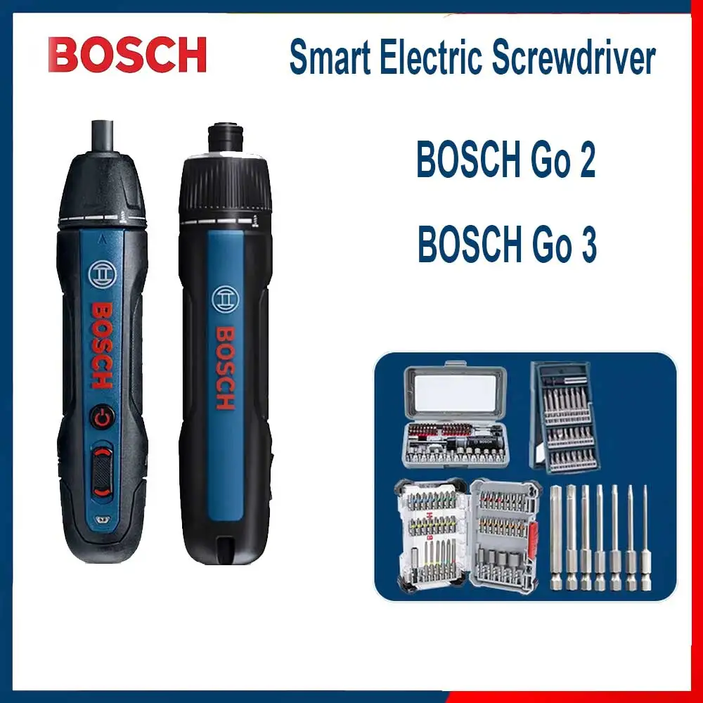 Bosch Electric Screwdriver GO2 GO3 USB Rechargeable Multifunctional ...