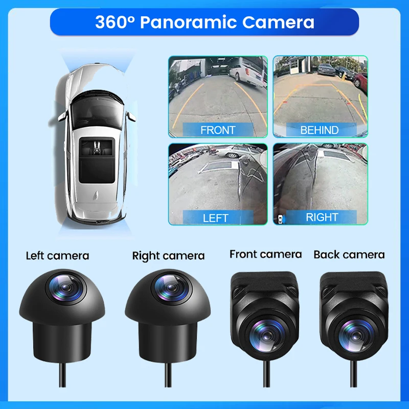 Universal-360-Surround-View-Car-Camera-1080p-AHD-Panoramic-Front-Rear ...
