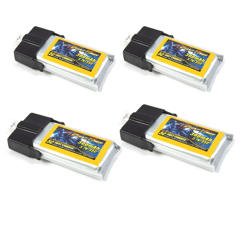 GiantPower300mAh 3.7V 35C Lipoly battery E-flite Blade MCPX V922 HCP ...