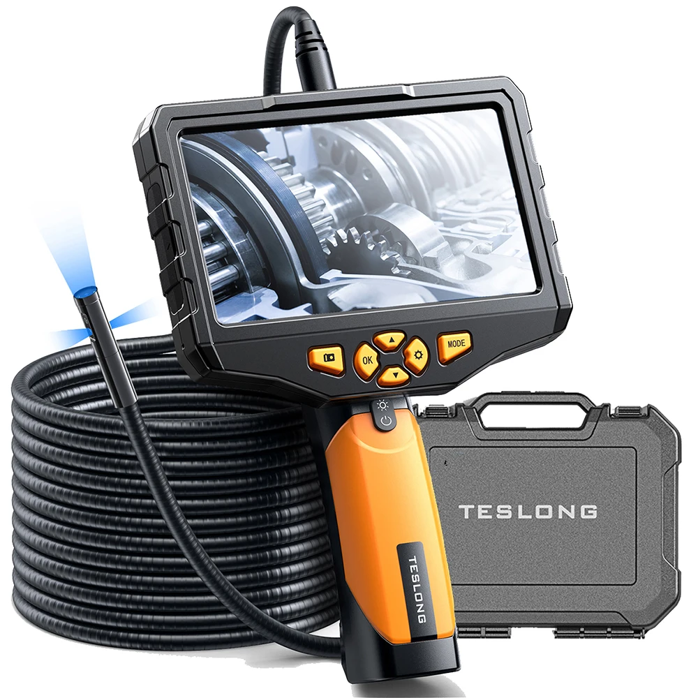 Teslong-8mm-Triple-Lens-Borescope-NTS300-5-0-LCD-Screen-Endoscope-IP67 ...
