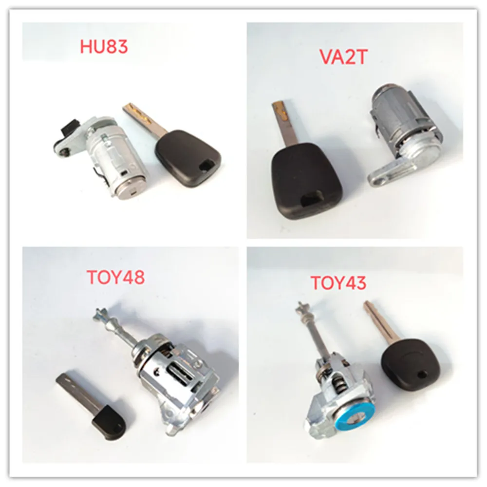 Car-key-door-lock-Left-Right-Door-Lock-Cylinder-Key-For-hu66 ...