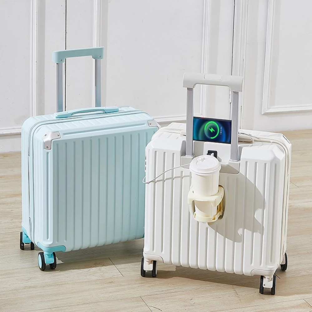 Boarding-Trolley-Small-Suitcase-Men-s-and-Women-s-18-inch-Silent-Code ...