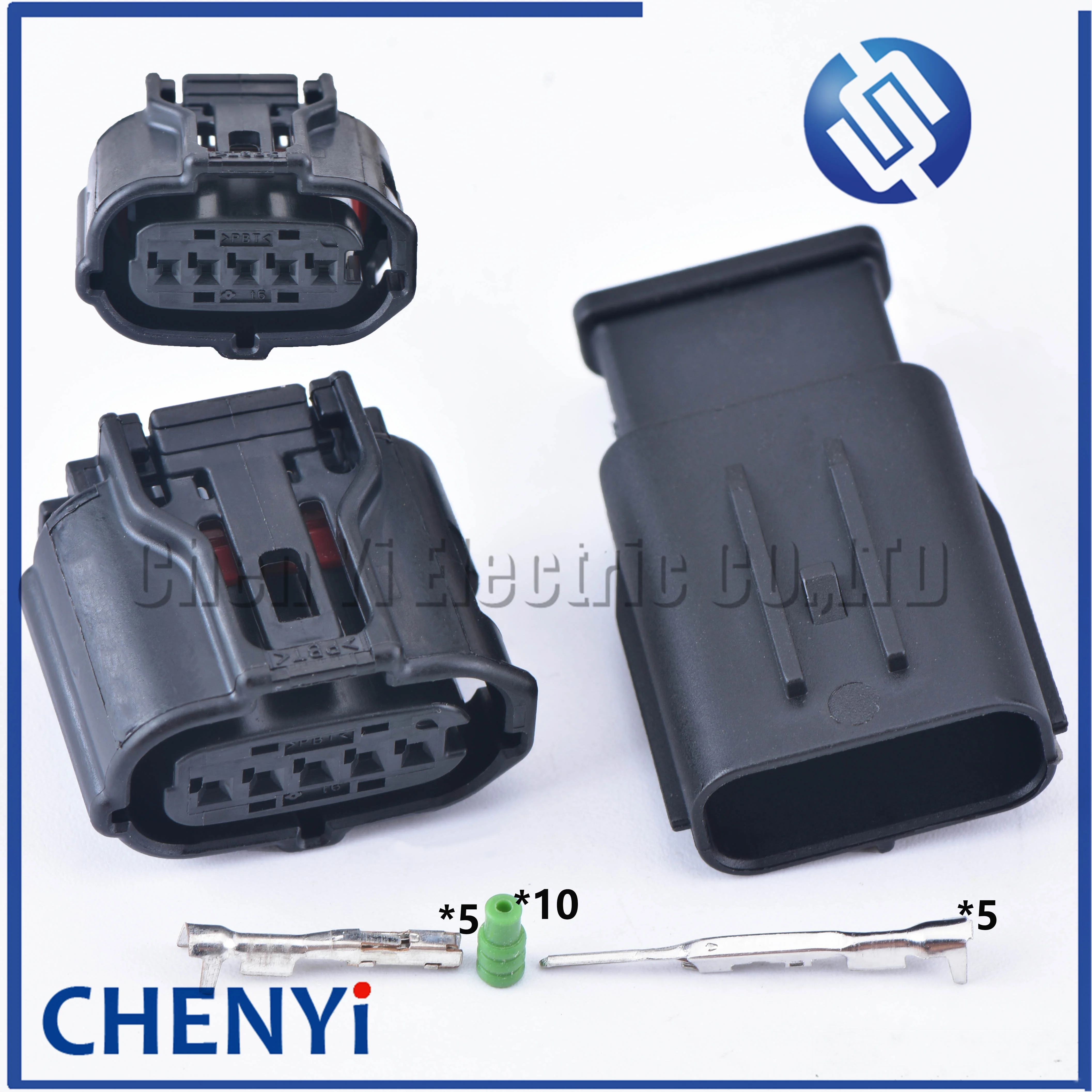 2-set-5-Pin-Female-or-male-TS-Series-MAF-Sensor-Connector-Air-Flow ...