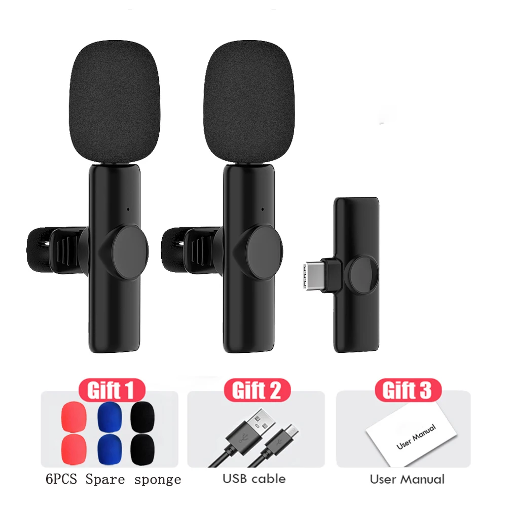 Lavalier-Mobile-Phone-Microphone-For-Sound-Recording-Small-Mike-For ...