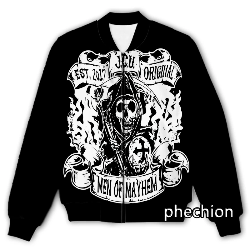 phechion-New-Men-Women-Sons-Of-Anarchy-3D-Printed-Casual-Jacket-Fashion ...