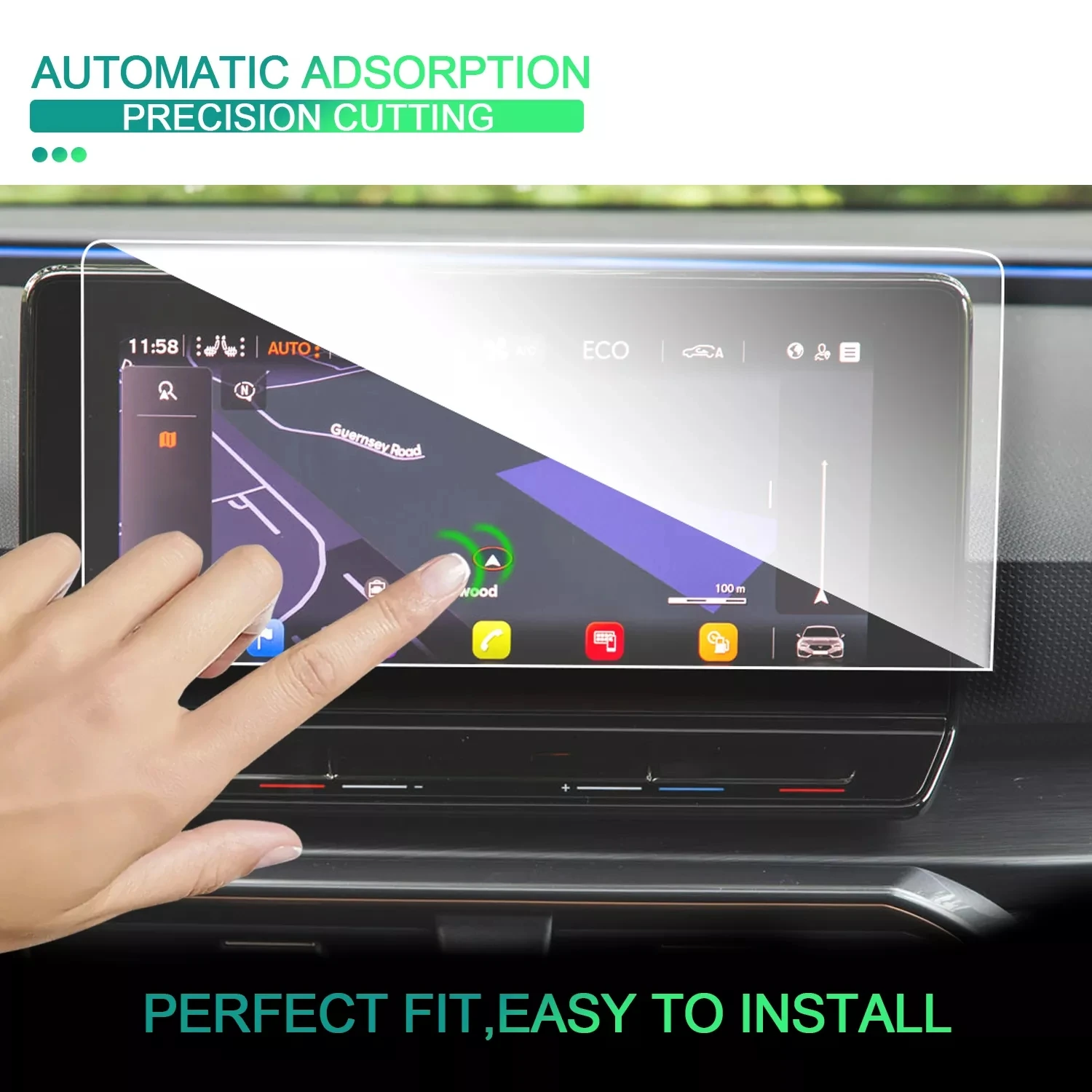 For Leon MK4/Cupra Formentor 10 Inch Car Navigation Touchcenter Screen ...