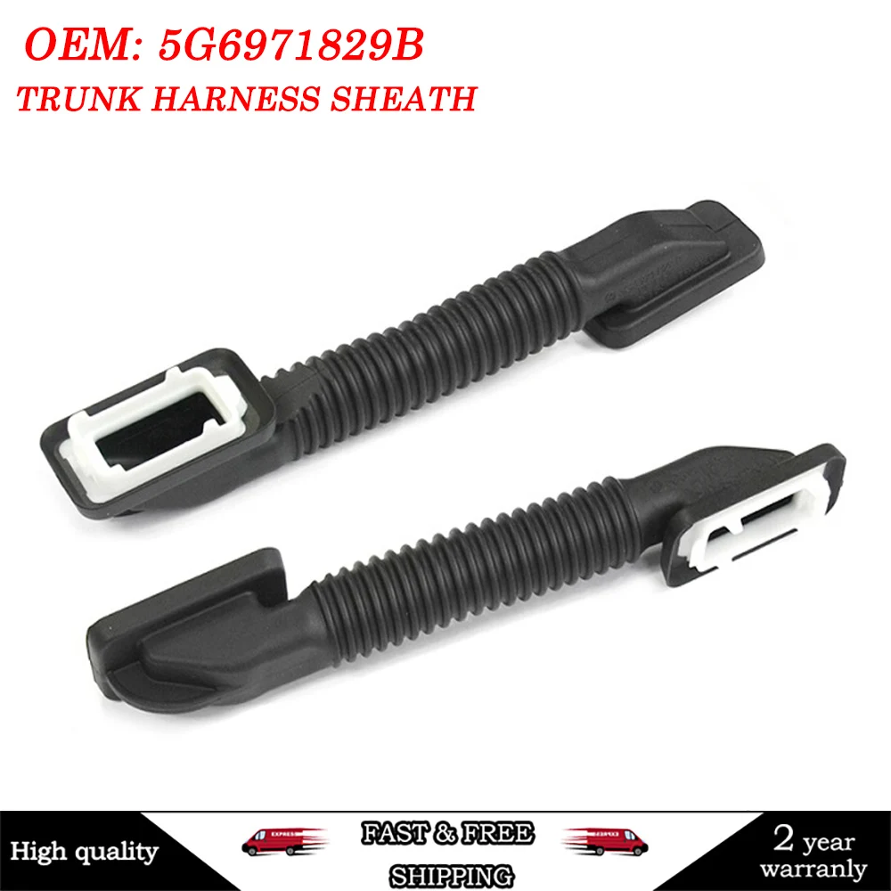 폭스 바겐 골프 7 MK7 GTI R 라인 5G6971829B 자동차 후면 트렁크 리드 하네스 방진 방수 보호 커버 케이블 ...