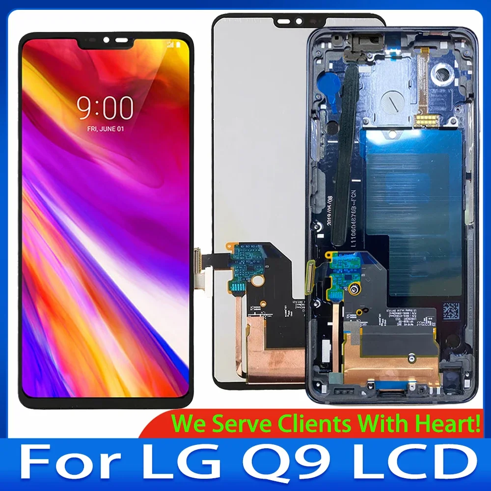 6.1'' Original For LG Q9 LCD Display Touch Screen Digitizer Assembly ...