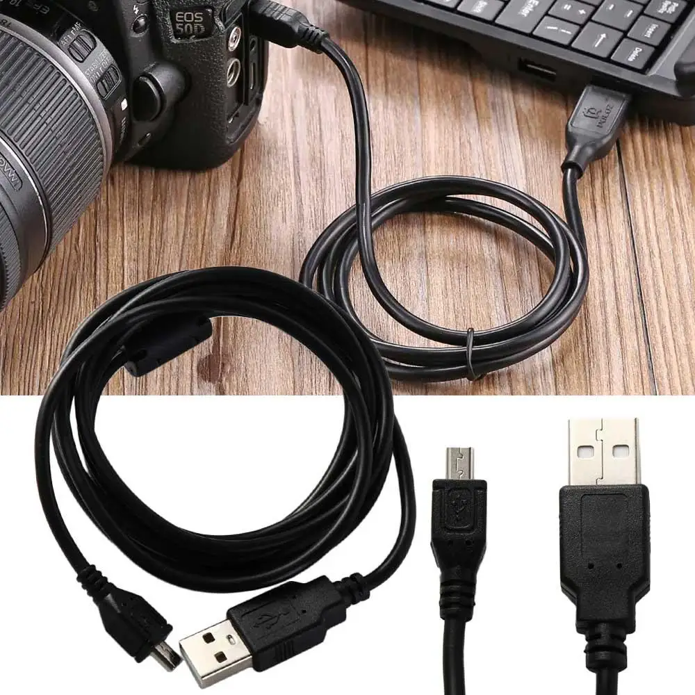 Accu-Oplader-Camera-Usb-Kabel-Fotografische-Apparatuur-Sync-Snoer-Slr ...