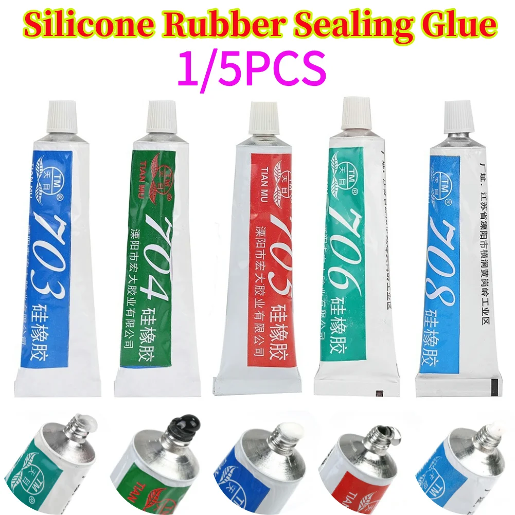 Sticky Glues Sealant High Temperature Resistant Silicone Rubber Sealing ...