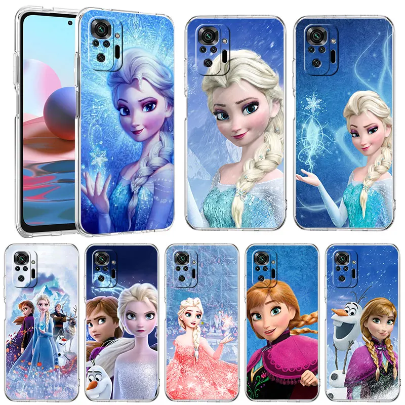 Soft-Frozen-Elsa-Transparent-Silicone-Funda-Phone-Case-for-Xiaomi-Redmi ...