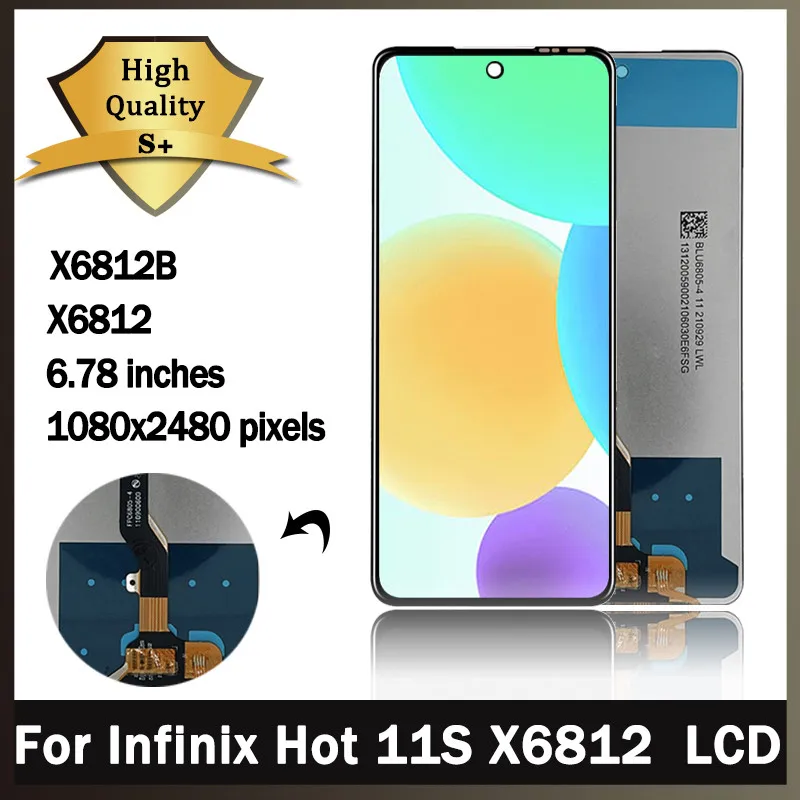 Original-For-Infinix-Hot-11s-X6812-Display-Touch-Screen-Assembly ...