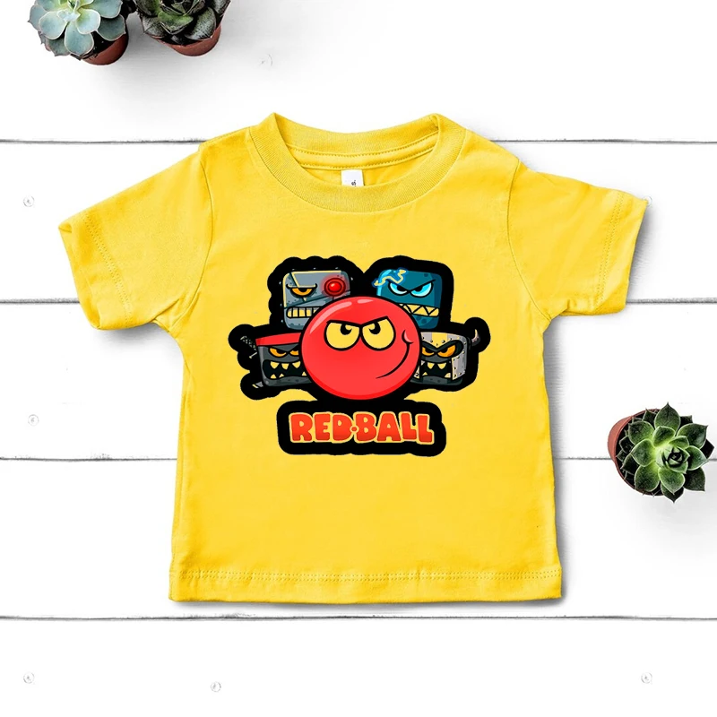 Red Ball Shirt Children | Red Ball 4 Shirt Children | Shirts Game Red ...