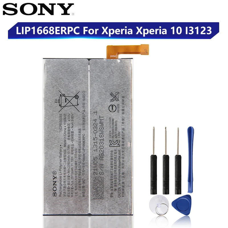 Original Replacement Sony Battery For Sony Xperia 10 I3123 Lip1668erpc ...