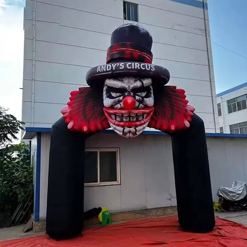 Halloween-Ugly-inflatable-clown-head-arch-custom-inflatable-Halloween ...