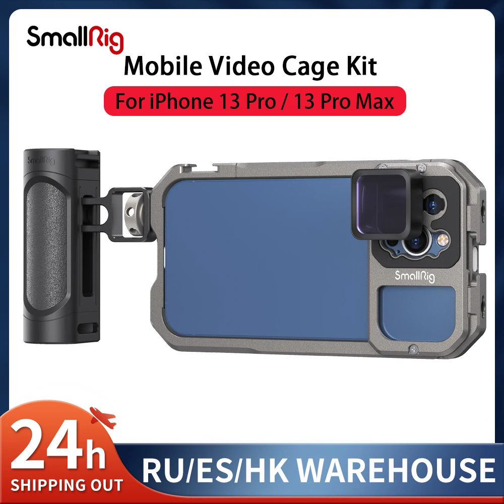 Smallrig Mobile Phone Video Cage Handle Rig For Iphone 13 Pro / Pro Max ...