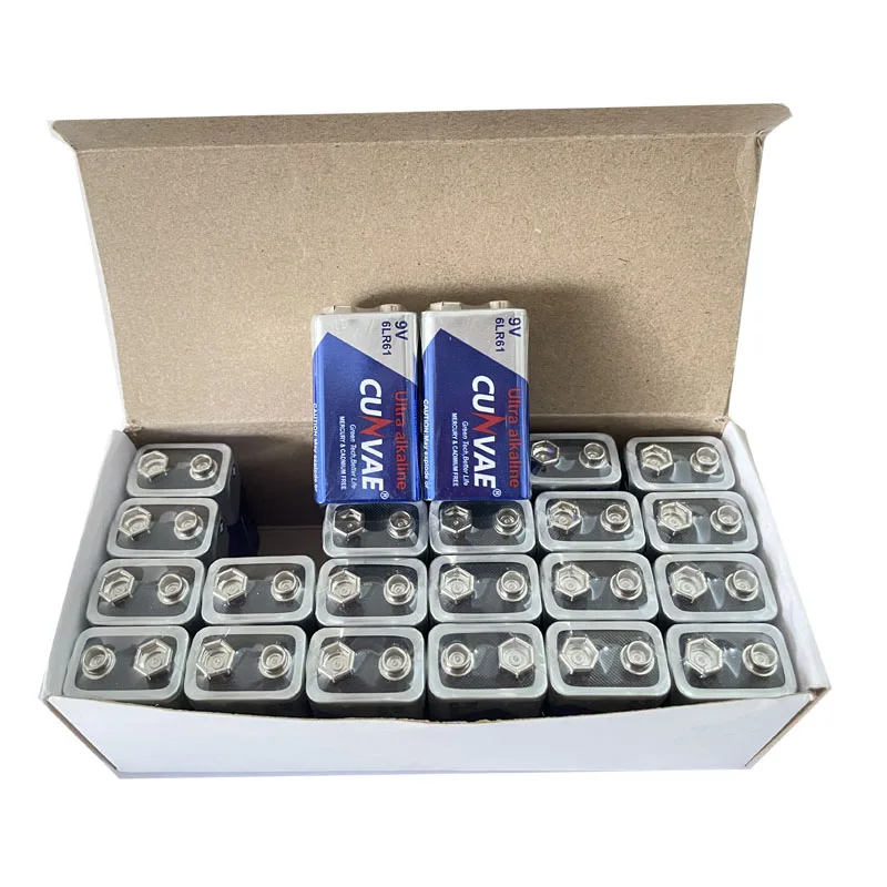 24Pcs-Box-6LR61-9V-Battery-Alkaline-Batteries-MN1604-for-Smoke-Alarm ...