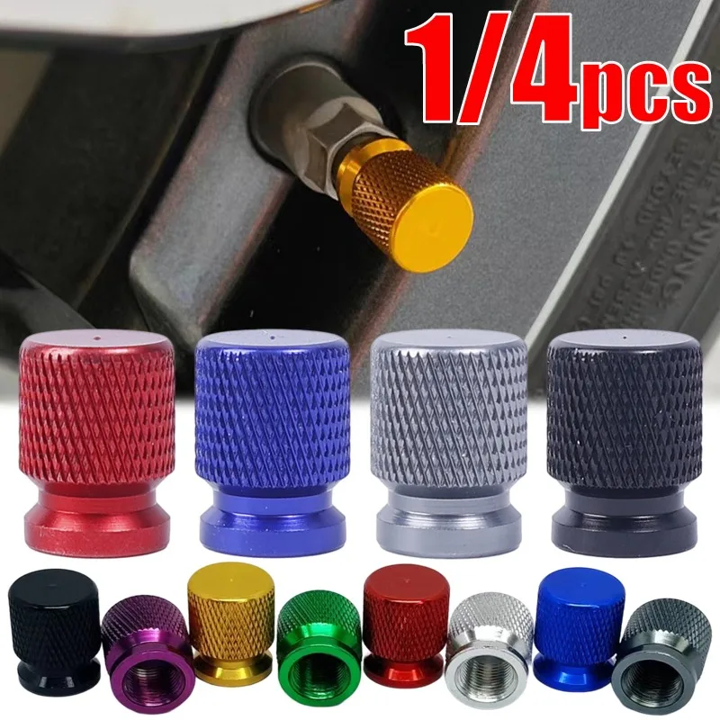 1-4pcs-Aluminum-Alloy-Car-Tire-Valve-Cap-Car-Dustproof-Tire-Cap ...