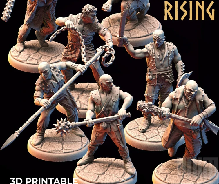 Exile-Leader-Thief-Criminals-Pirates-Thugs-Board-Game-Chess-Models ...