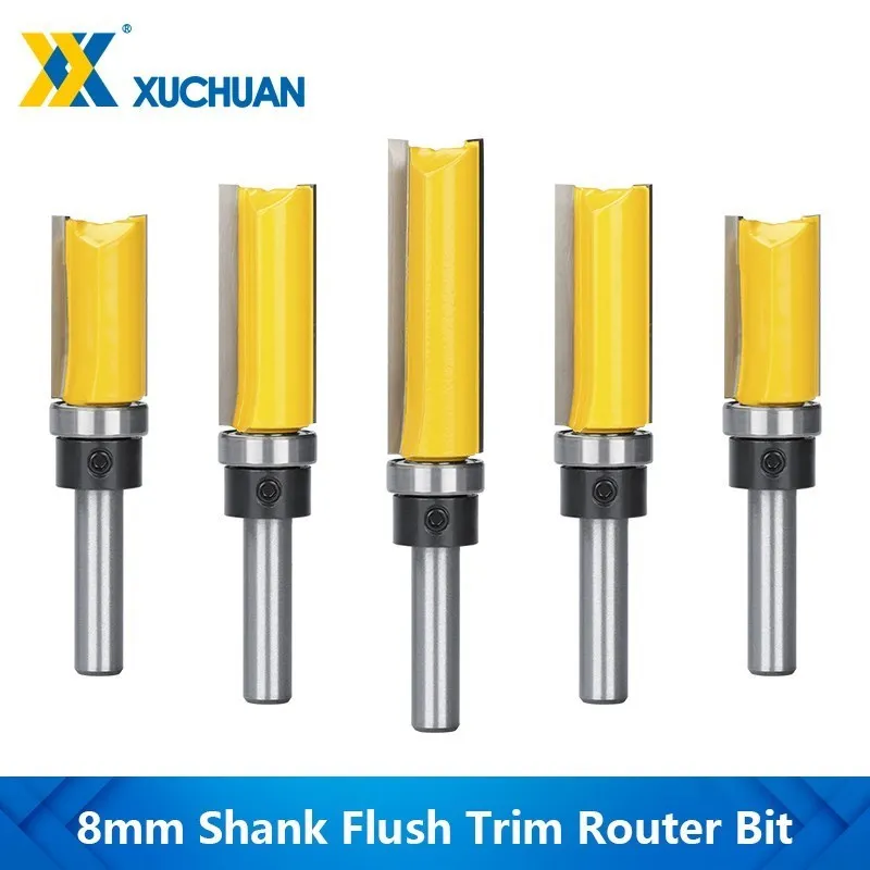 8mm-Shank-Flush-Trim-Router-Bit-Pattern-Bit-Template-Wood-Milling ...