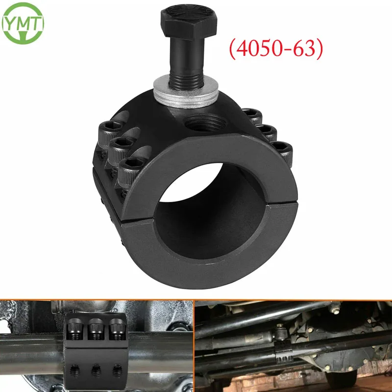 YMT Steering Stabilizer Tie Rod Clamp (1-5/8" OD Tube) 4050-63 Fits for ...