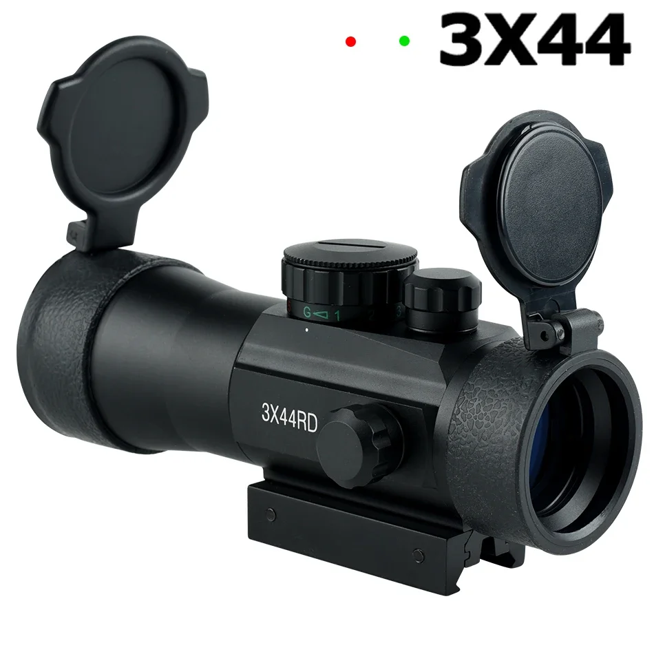 3X44-Hunting-Red-Dot-Sight-Optic-Reflex-Red-Green-Dot-Scope-Tactical ...