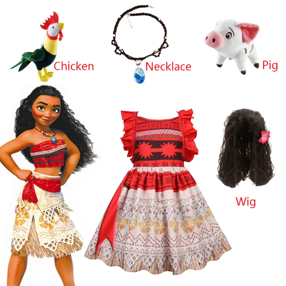 Vaiana-Cosplay-Princess-fur-s-pour-enfants-v-tements-pour-filles ...