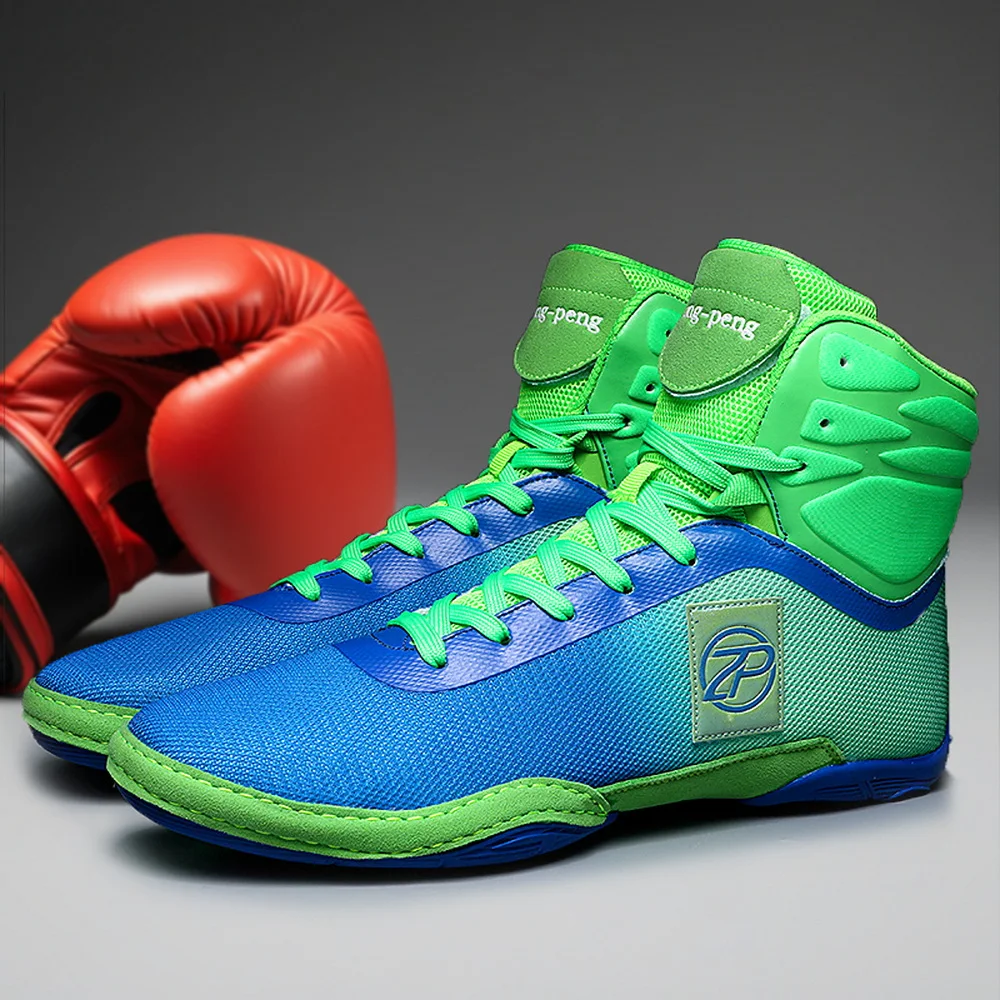 New-Breathable-Boxing-Shoes-Men-Light-Weight-Boxing-Boots-Women-Anti ...
